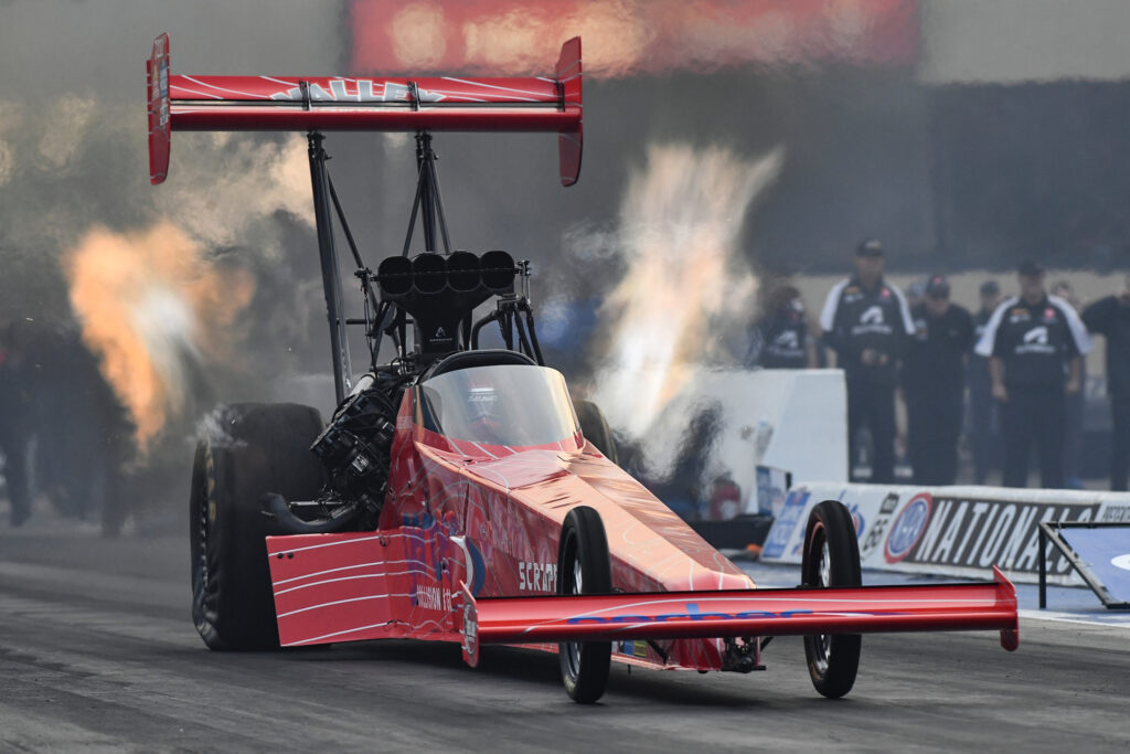 NHRA Route 66 NHRA Nationals Friday Qualifying Results - Caraganza