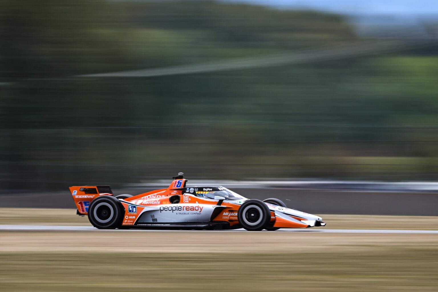 Graham Rahal earns his second pole of IndyCar season grabbing the top ...